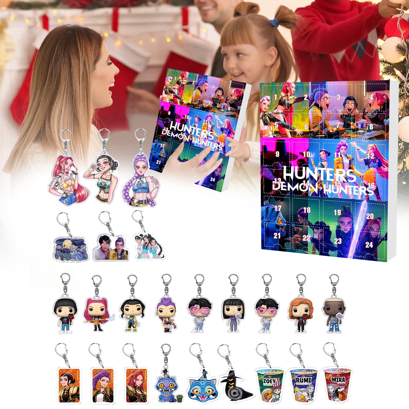Christmas Advent Calendar 2025, 24-Day Devil Huntress Advent Calendar ...