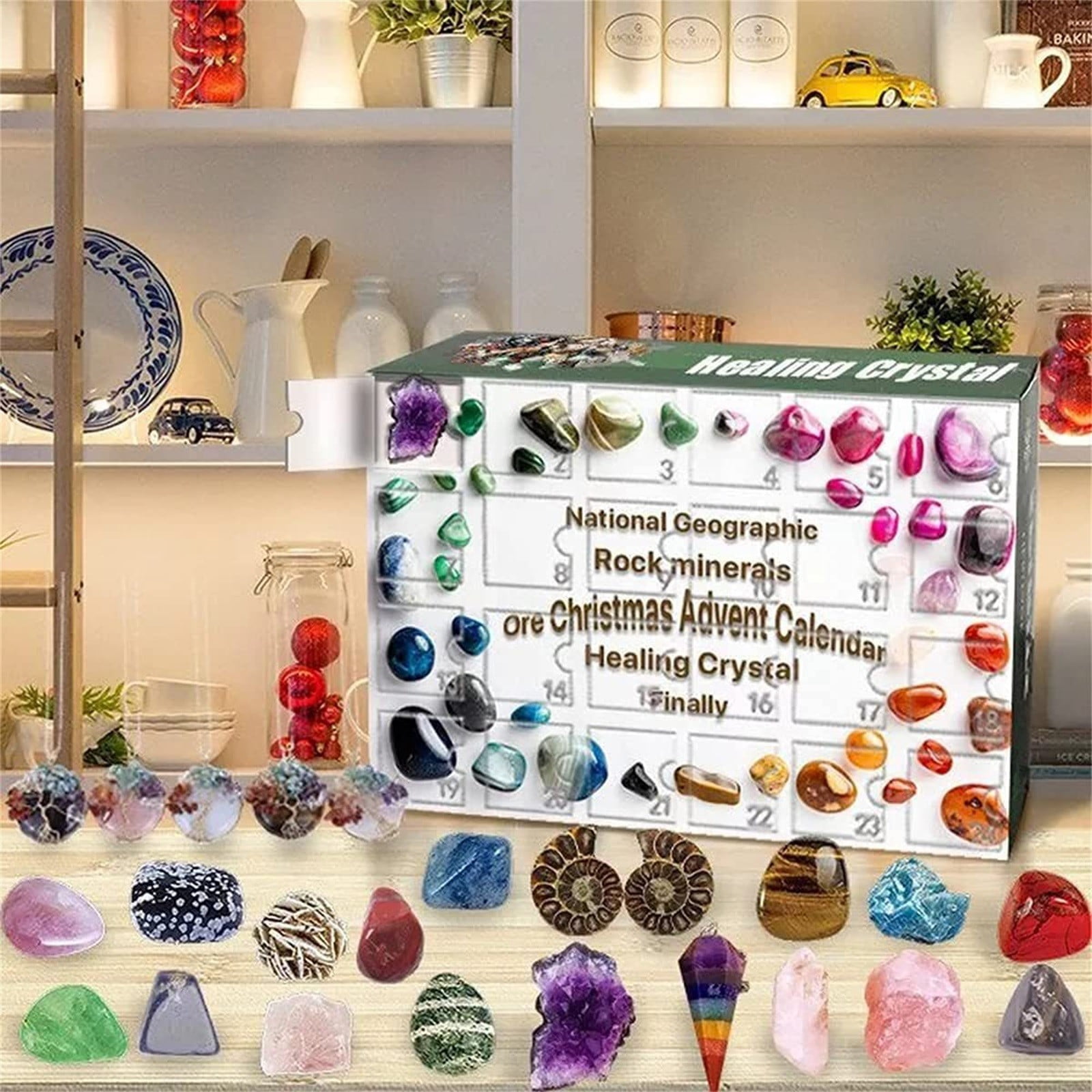 Christmas Advent Calendar 2025 Advent Calendar Gift Chakra Crystal 24 ...