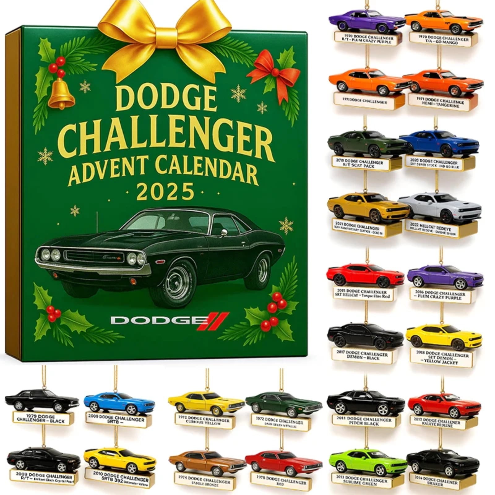 Christmas Advent Calendar, 2025 Challenger Advent Calendar, 2D Acrylic ...