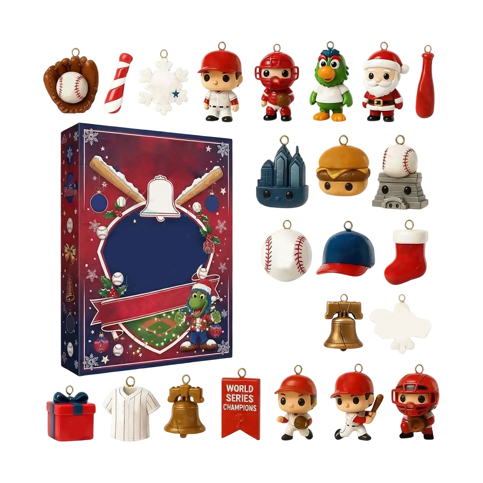 Christmas Advent Calendar, 2025 Christmas Baseball Team Football Advent ...