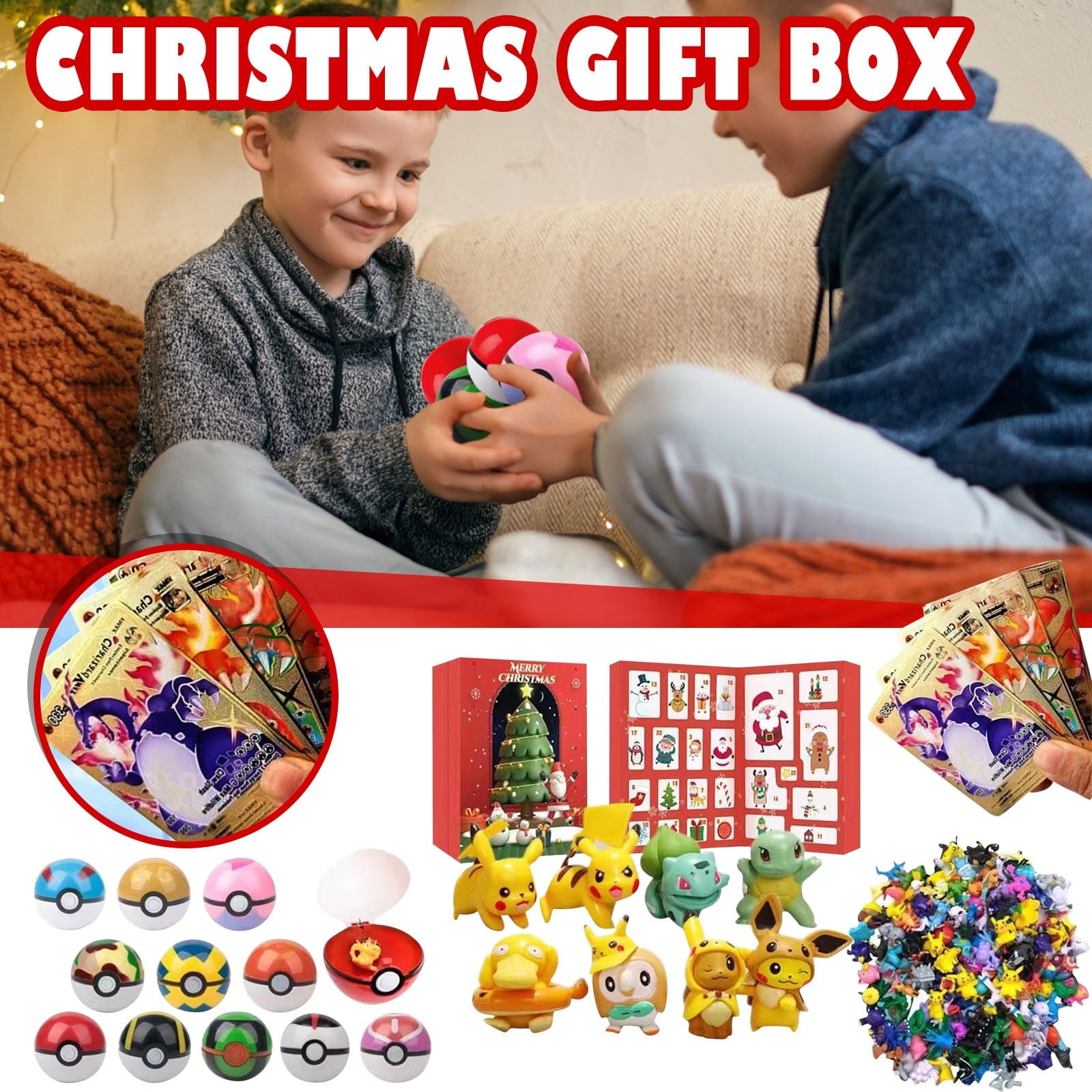 Christmas Advent Calendar 2025, Christmas Countdown Calendars, 24 Days ...