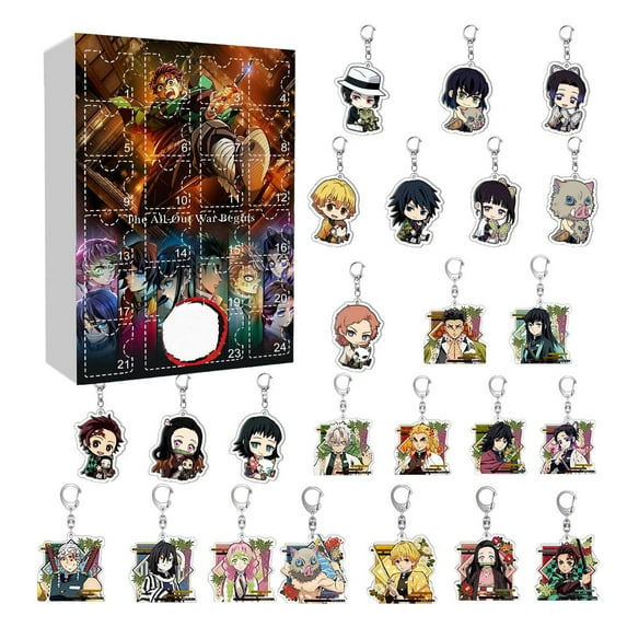 Christmas Advent Calendar 2025 – Demon Slayer-Inspired Advent Calendar ...