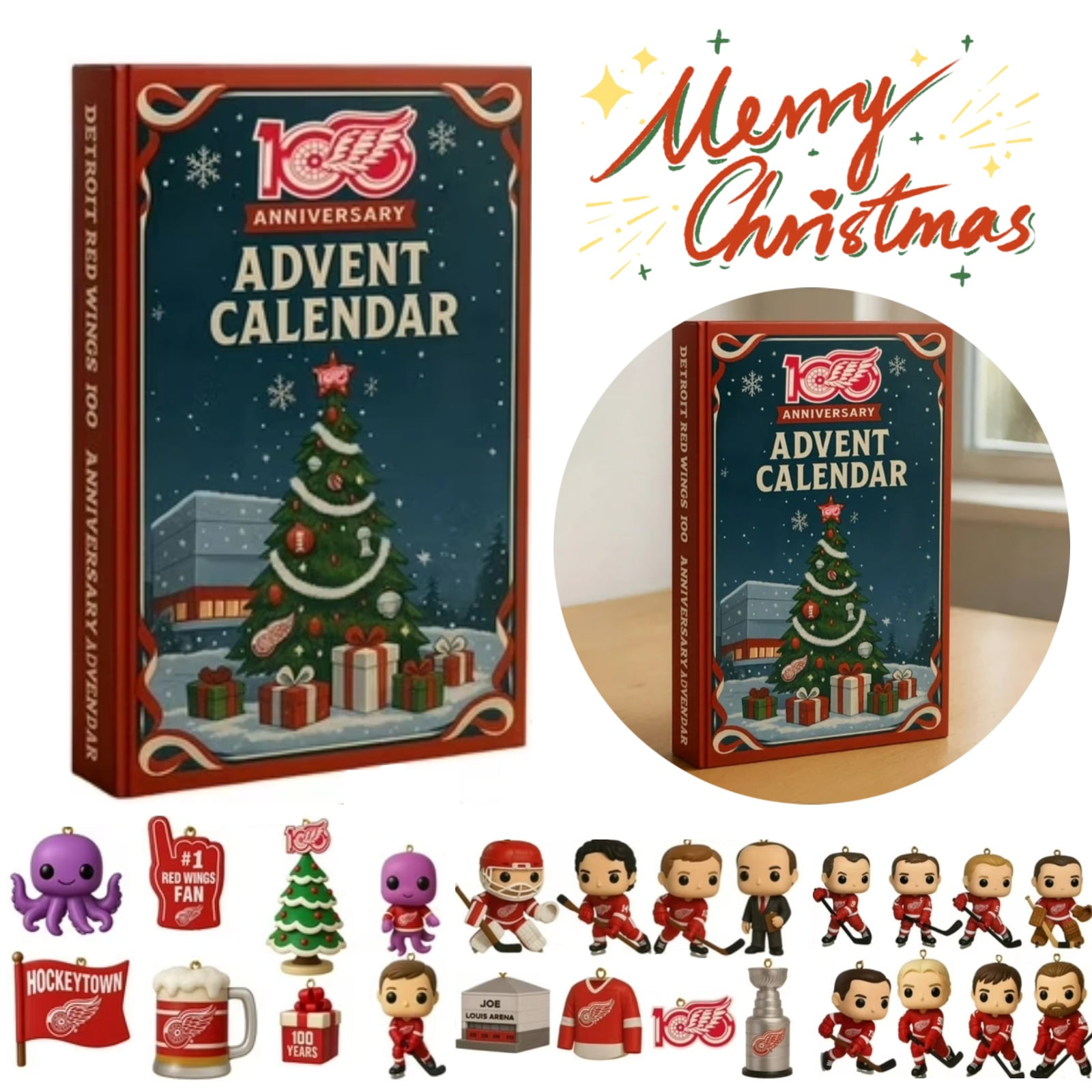 Christmas Advent Calendar, 2025 Hockey 100th Anniversary Advent ...