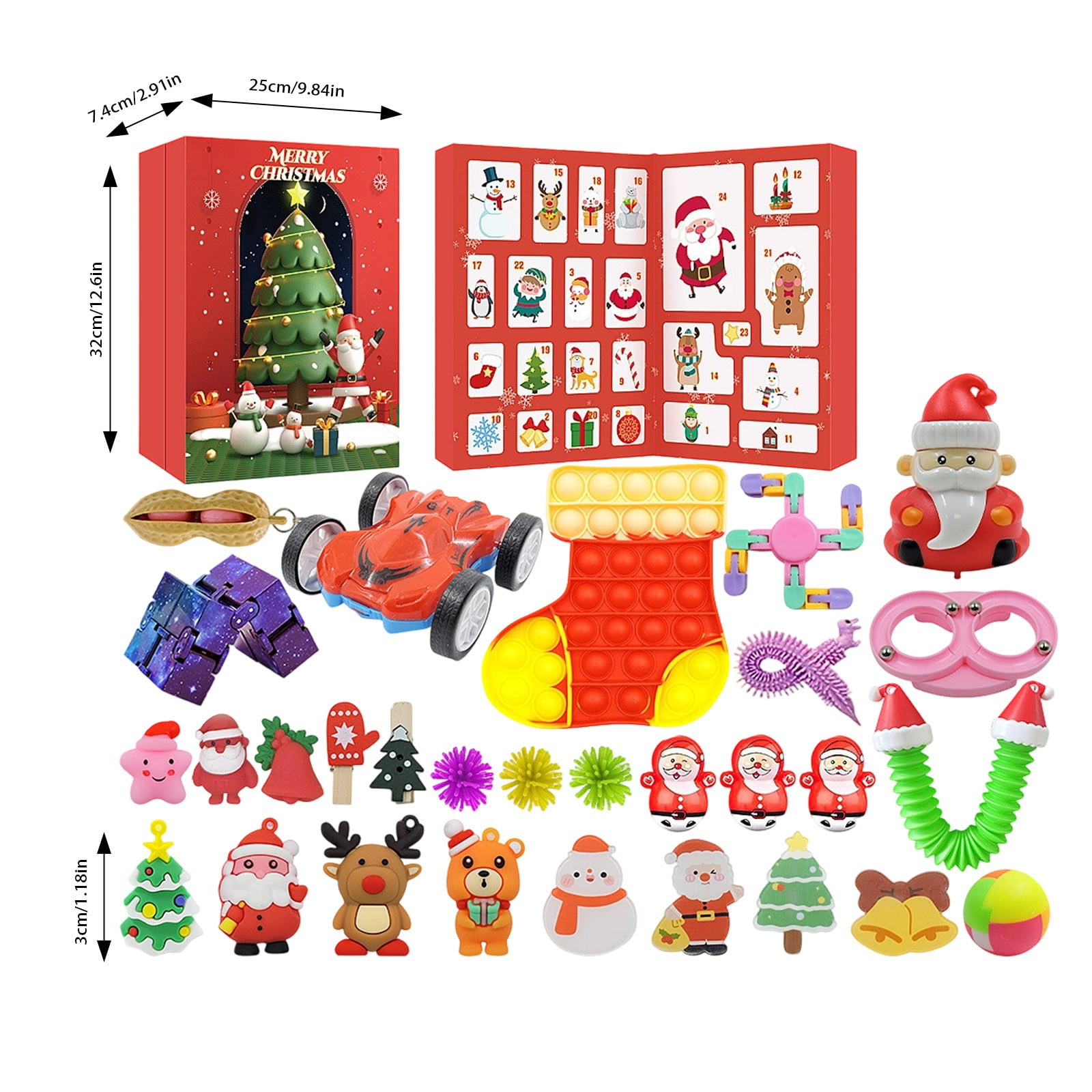 Christmas Advent Calendar,Advent Calendar 2025 for Family and Friends ...