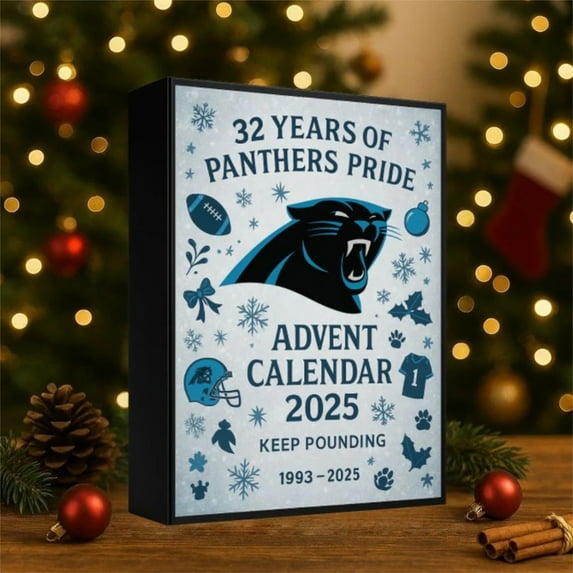 Christmas Advent Calendar, Carolina Fan Gift Advent Calendar - 2D ...