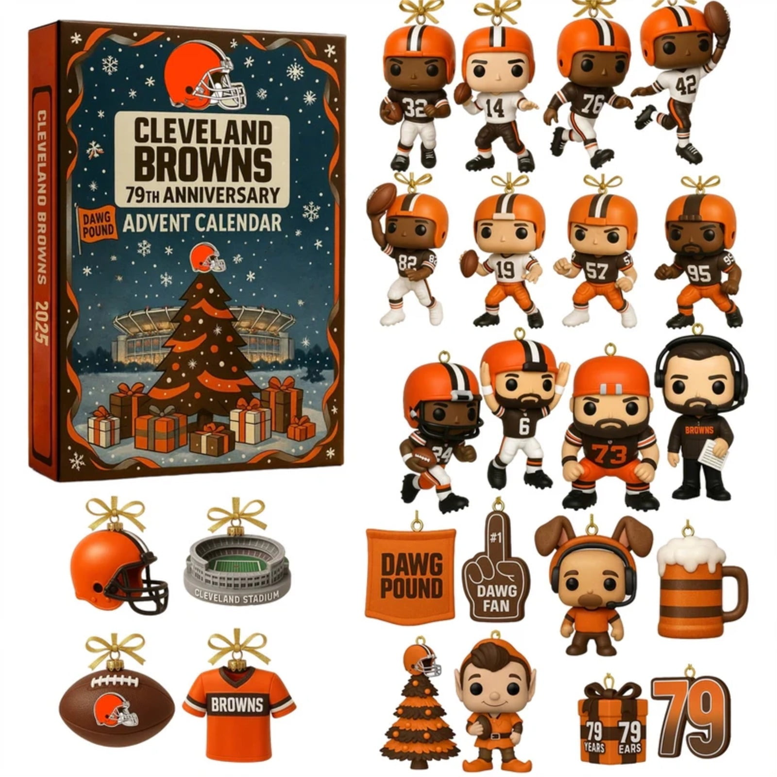 Christmas Advent Calendar, Cleveland 79th Anniversary Advent Calendar ...