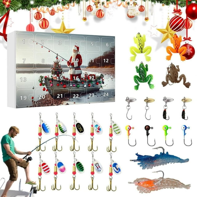 Christmas! Advent Calendar Fishing 2024 Fishing Advent Calendar 2024 ...
