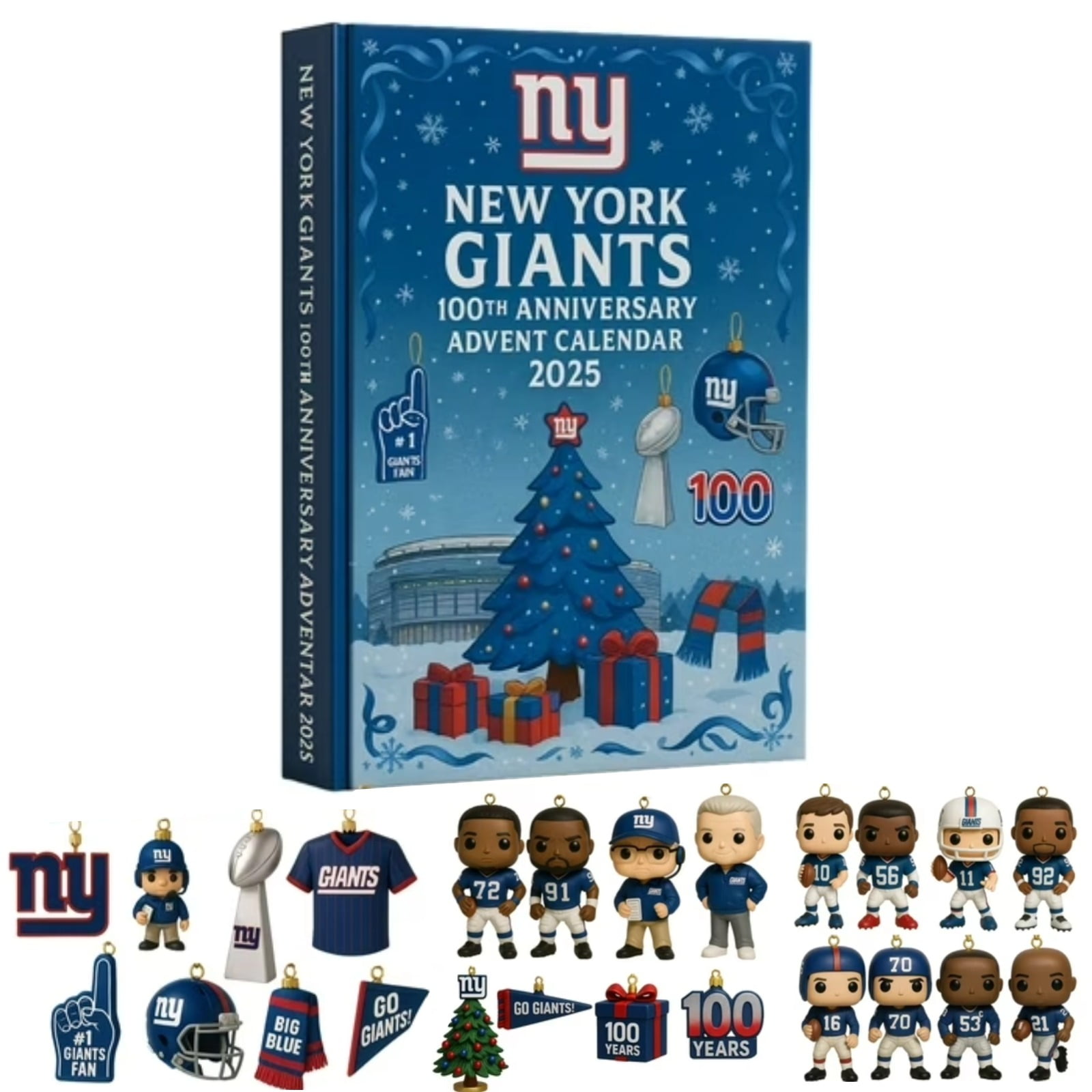 Christmas Advent Calendar, Football 100th Anniversary 2025 Advent ...