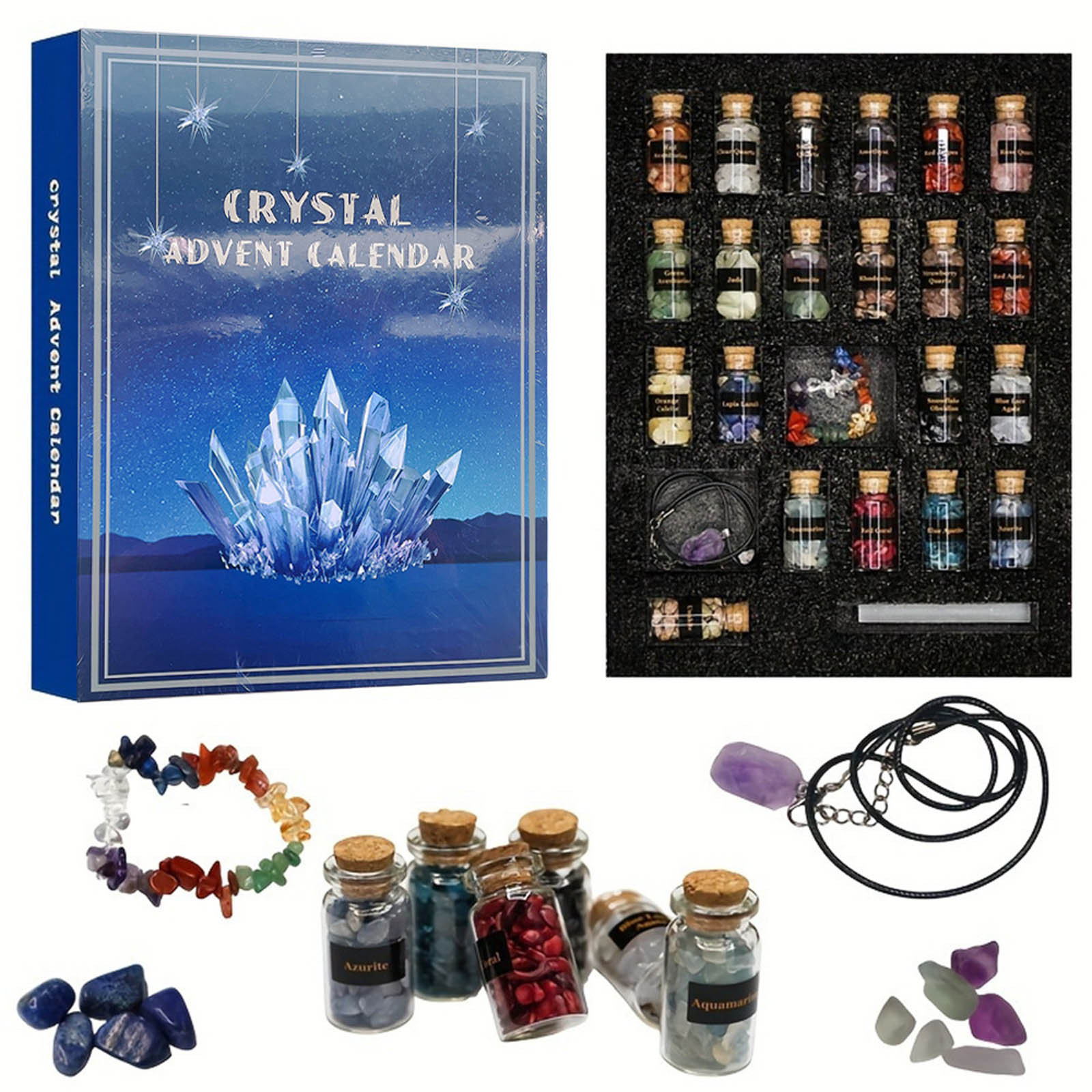 Christmas Advent Calendar Gemstone Advent Calendar 2024 For 24 Days ...
