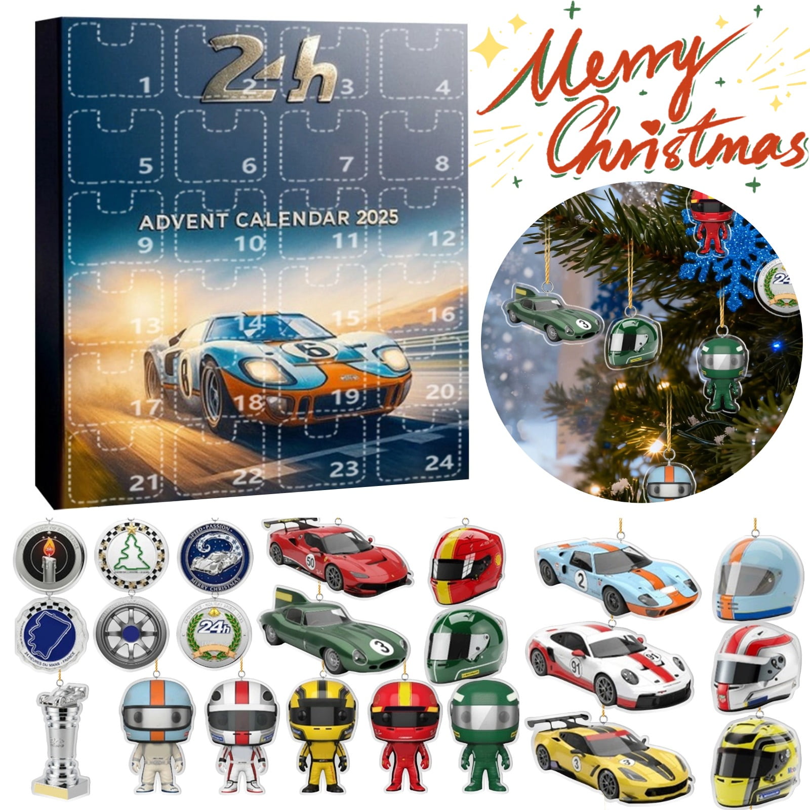 Christmas Advent Calendar, Limited Edition 24 Hour Endurance Race ...