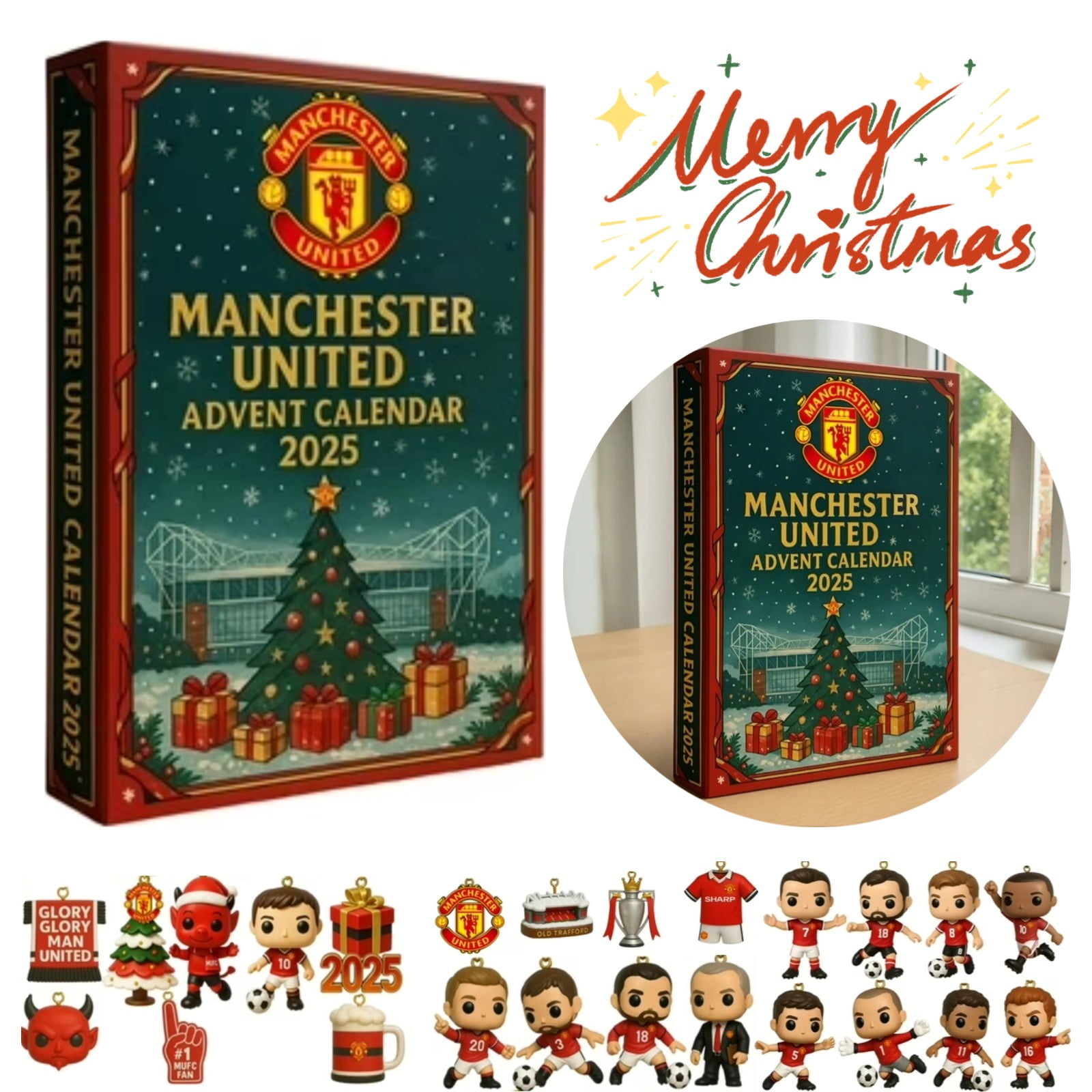 Christmas Advent Calendar, Manchester Red 2025 Advent Calendar ...