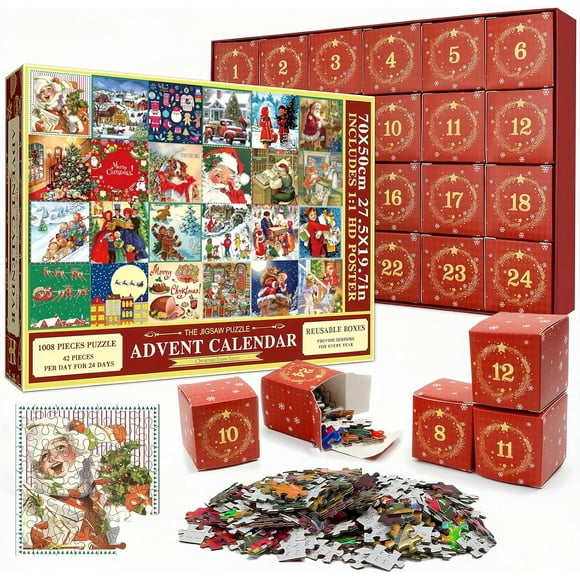 Christmas Puzzles Printable