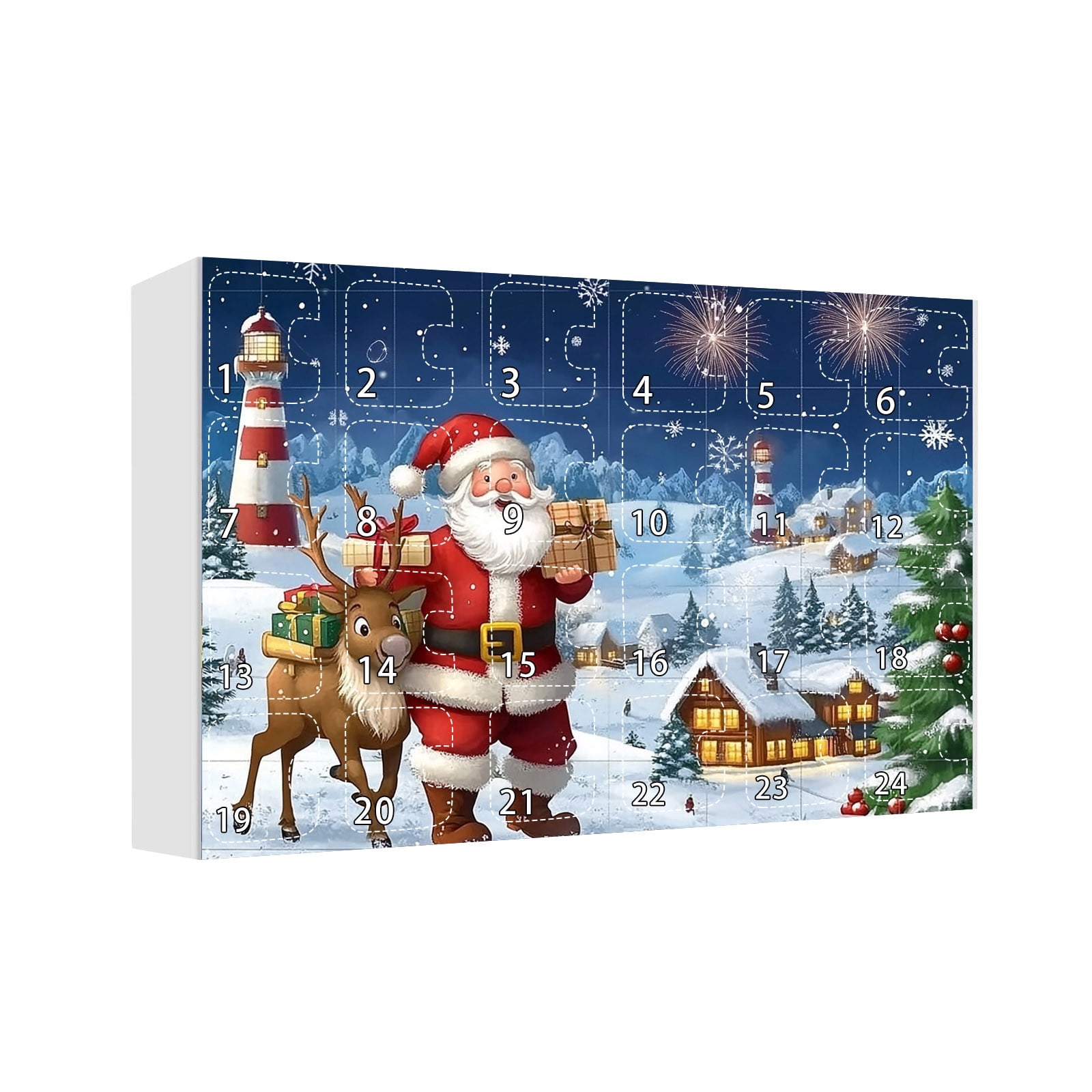 Christmas Advent Calendars for All Ages: Fillable Countdown, Little ...
