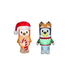 Bluey And Bingo Inflatable Christmas