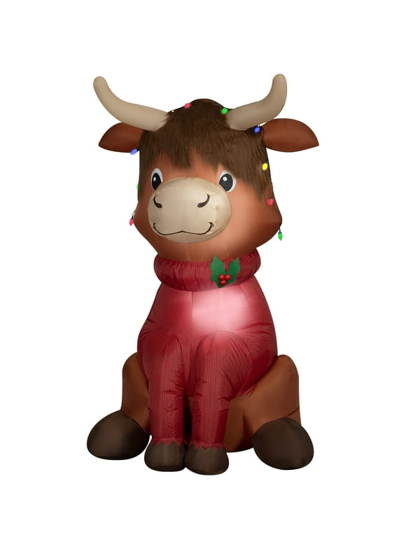 Holiday Time Christmas Inflatables in Outdoor Christmas Decorations ...