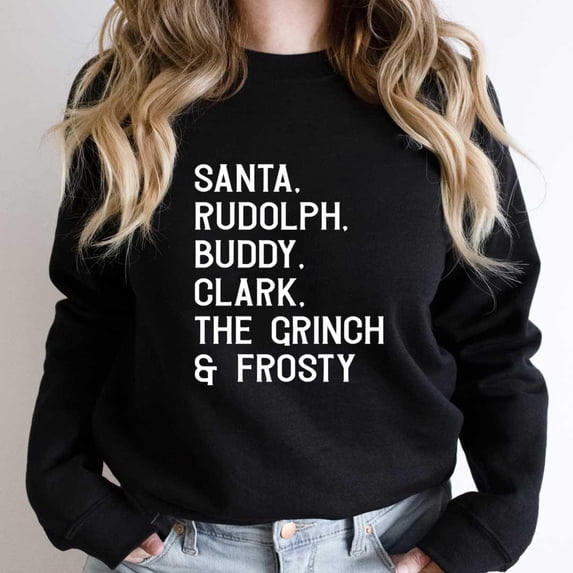 Christmas All-Star List Funny Holiday Celebration Graphic SW4354 Unisex ...