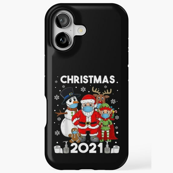 Christmas And Friends Family Holiday Fun iPhone Case 17 to 11 Pro Max ...