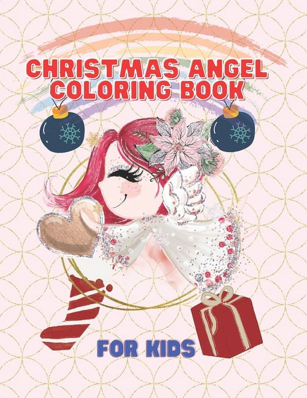 Christmas Angel Coloring Book For Kids: Perfect Gift For Christmas For ...