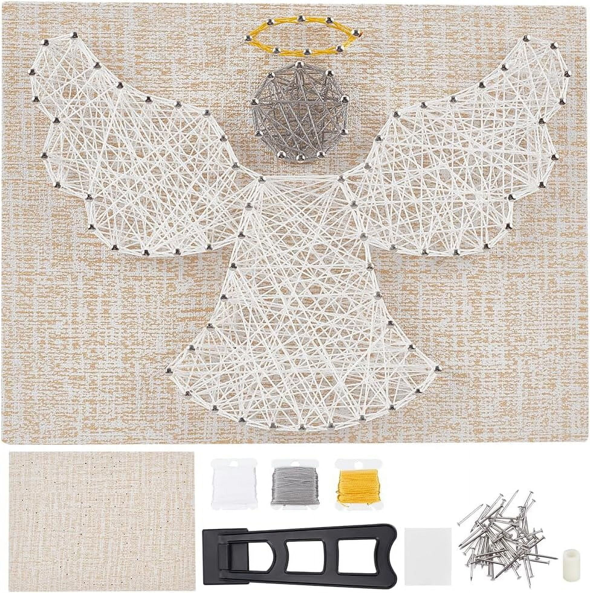 Christmas Angel String Art Kit for Adults Beginners Include All ...