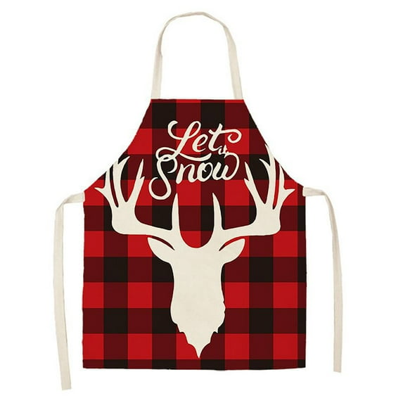 Christmas Aprons for Women Men Red,Christmas Chef Cooking Apron,Winter ...