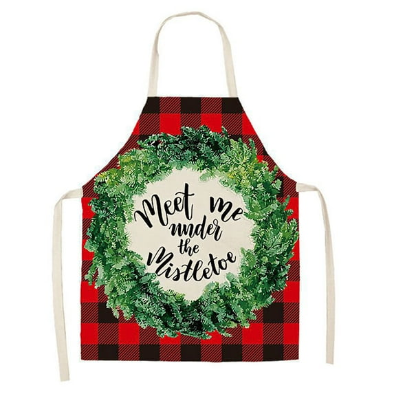 Christmas Aprons for Women Men Red,Christmas Chef Cooking Apron,Winter ...