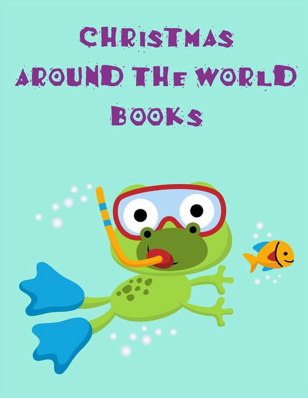 Christmas Around The World Books: An Adorable Coloring Christmas Book ...