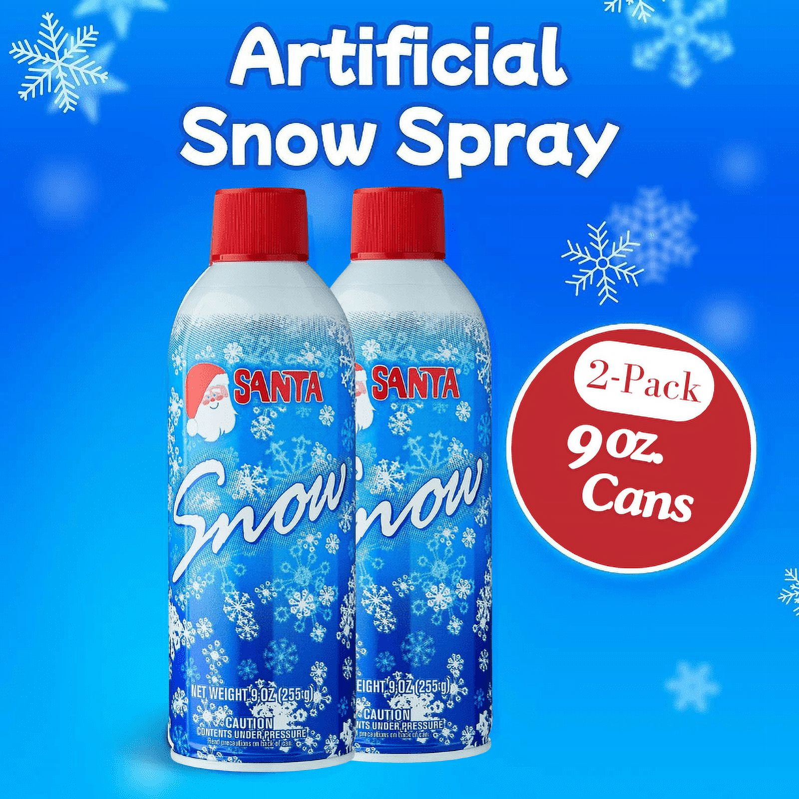 Christmas Artificial Snow Spray - Aerosol Decoration Tree Holiday 2 ...