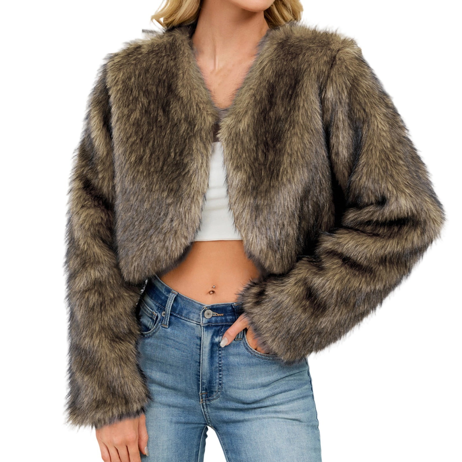 Christmas Autumn Winter Winter Elegant Slim Fit Thermal Lined Jacket ...