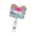 Christmas Badge Holder with Belt Clip Spring Loaded Retractable ABS ...