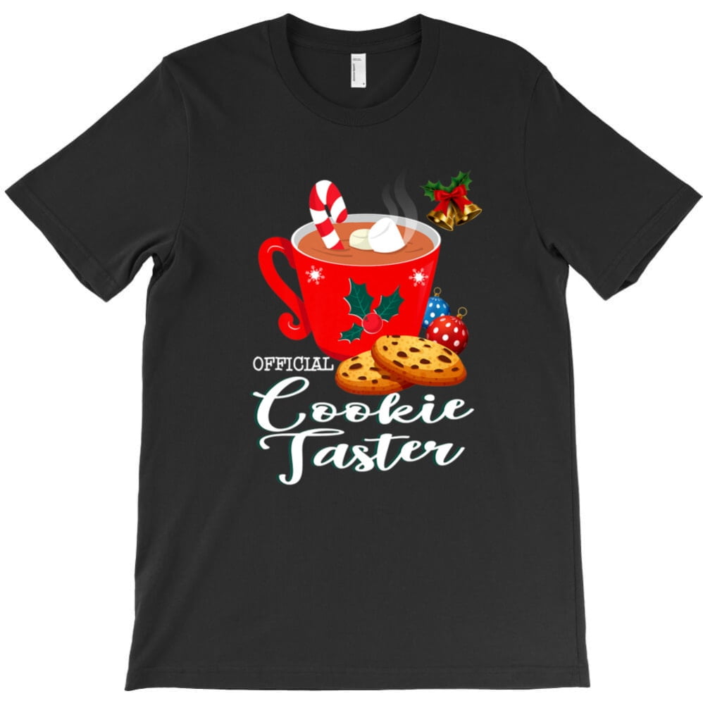 Christmas Bakers Funny Cookie Taster Holiday Baking Crew Graphic T ...