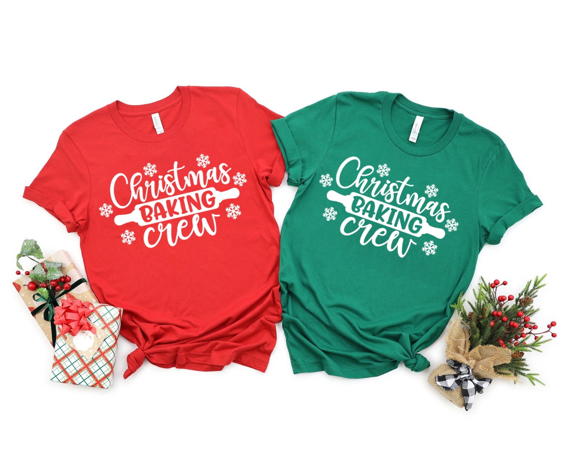 Christmas Baking Crew Shirt, Christmas Baking Team Matching Shirt ...