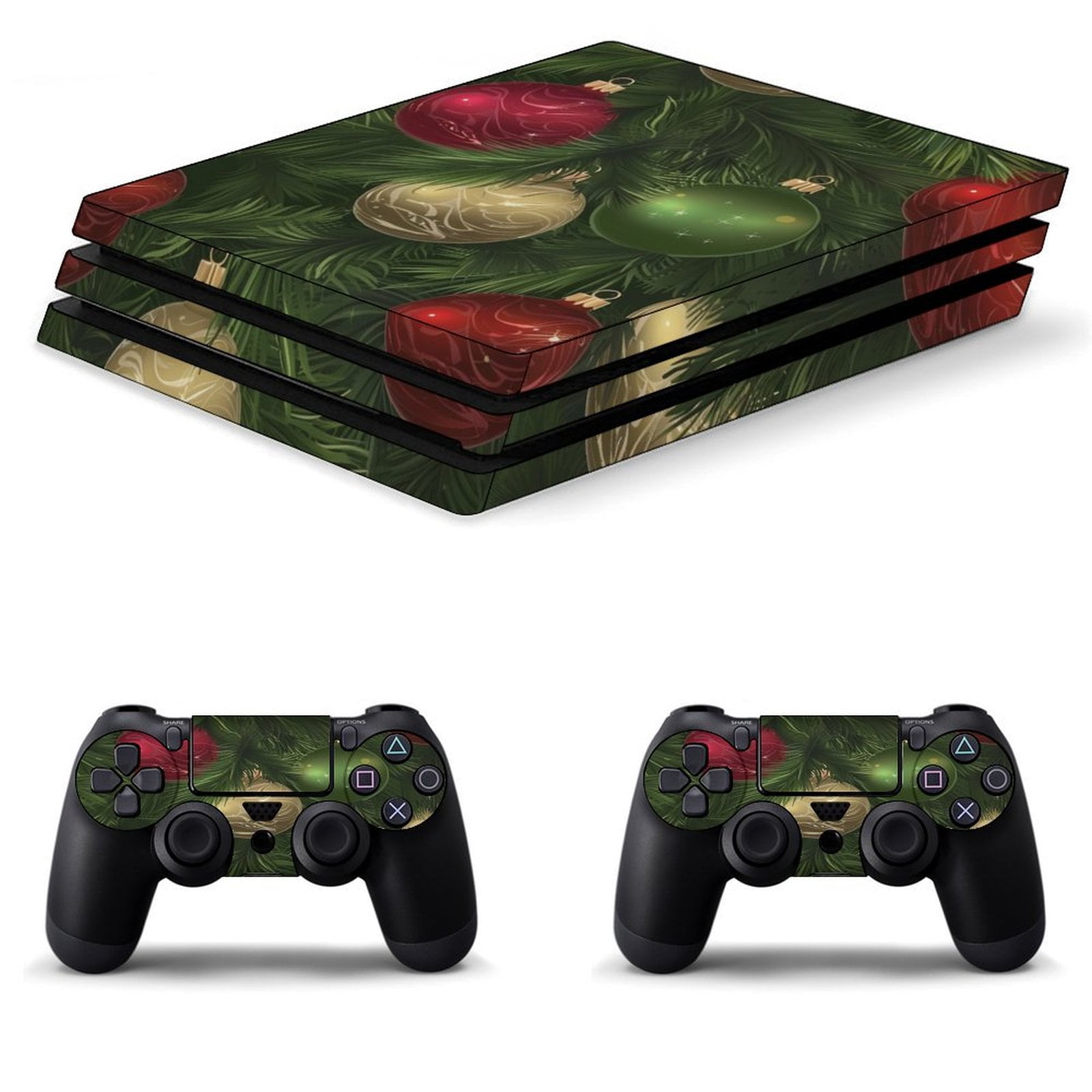 Christmas Balls Colorful PS4/PS4 Pro/PS4 Slim Skin Sticker For Console ...