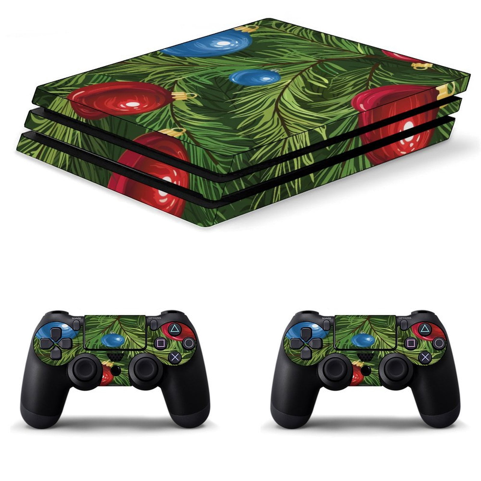 Christmas Balls Colorful PS4/PS4 Pro/PS4 Slim Skin Sticker For Console ...