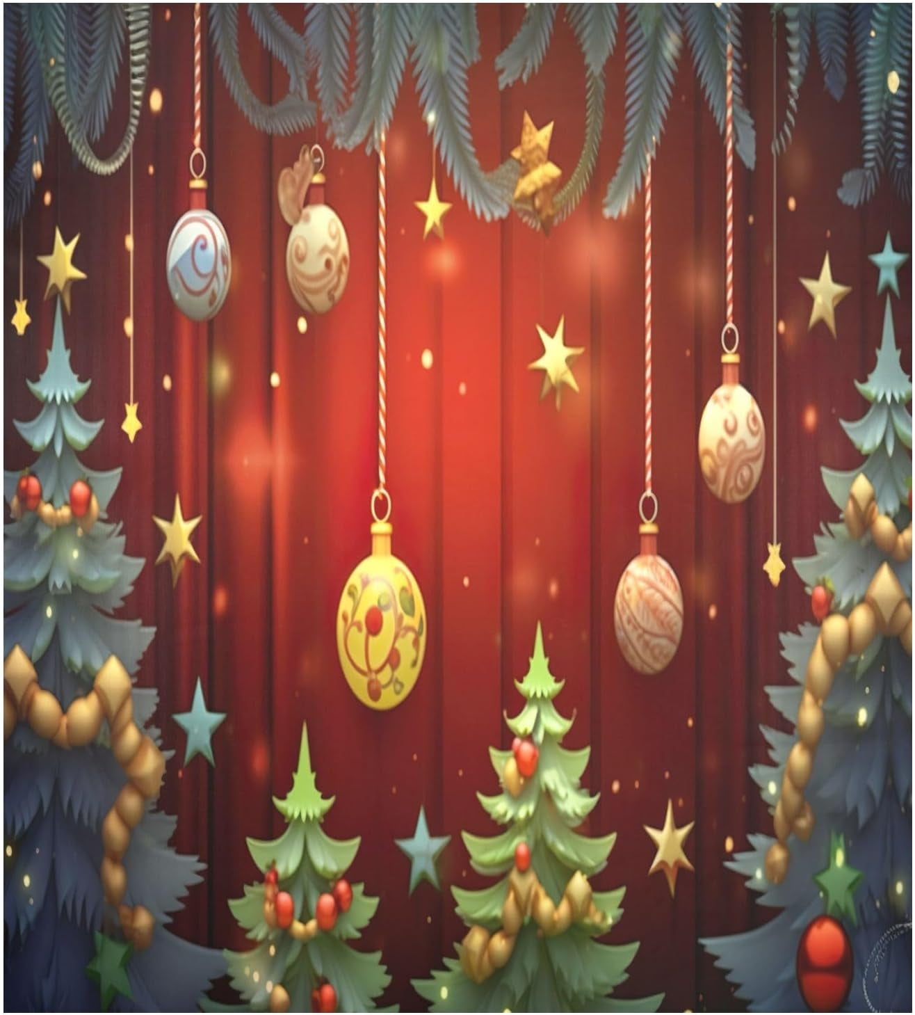 Christmas Balls Dishwasher Magnet Covers for The Front Magnetic ...