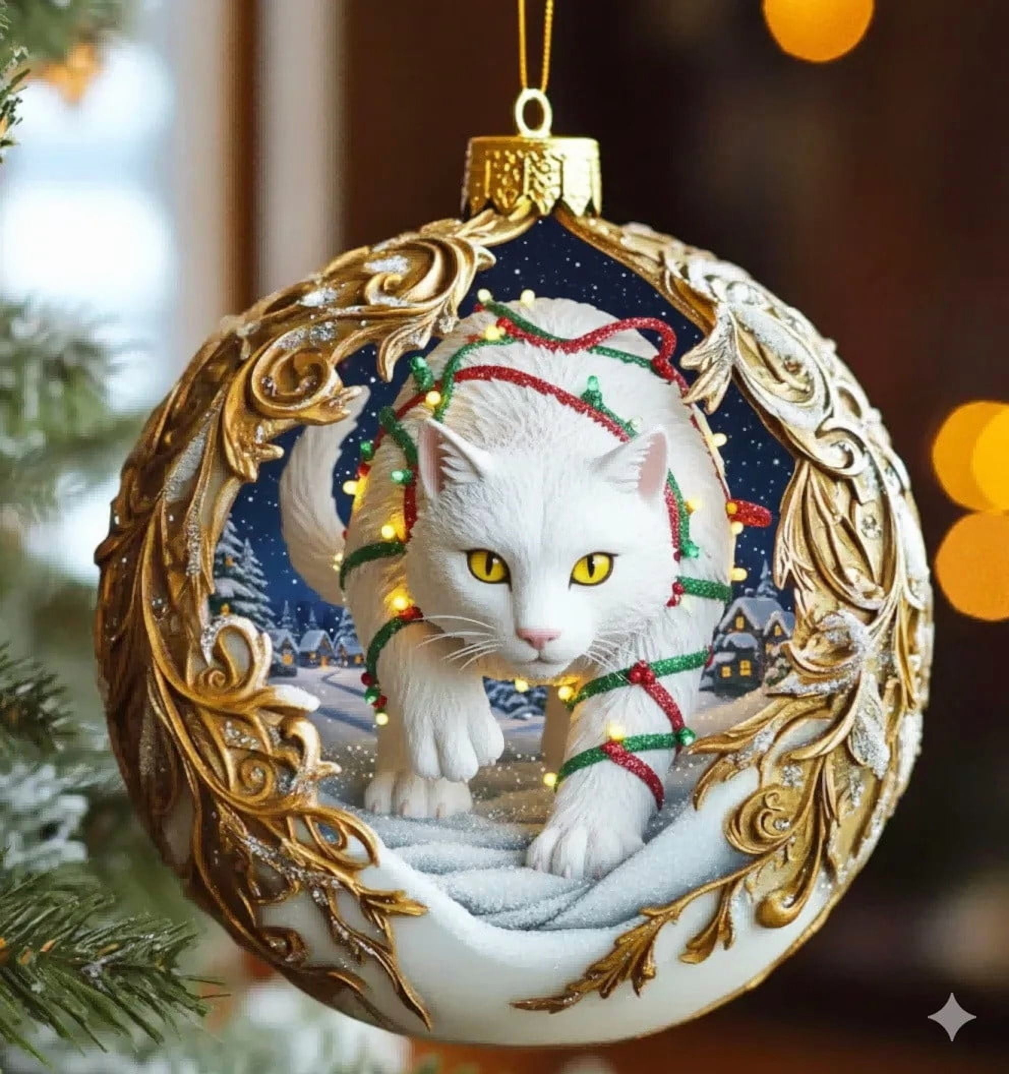 Christmas Balls Ornaments, Mythical Christmas Legends Ornament ...