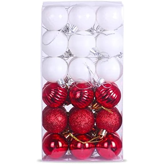 Christmas Balls Ornaments for Xmas Tree - Shatterproof Christmas Tree ...