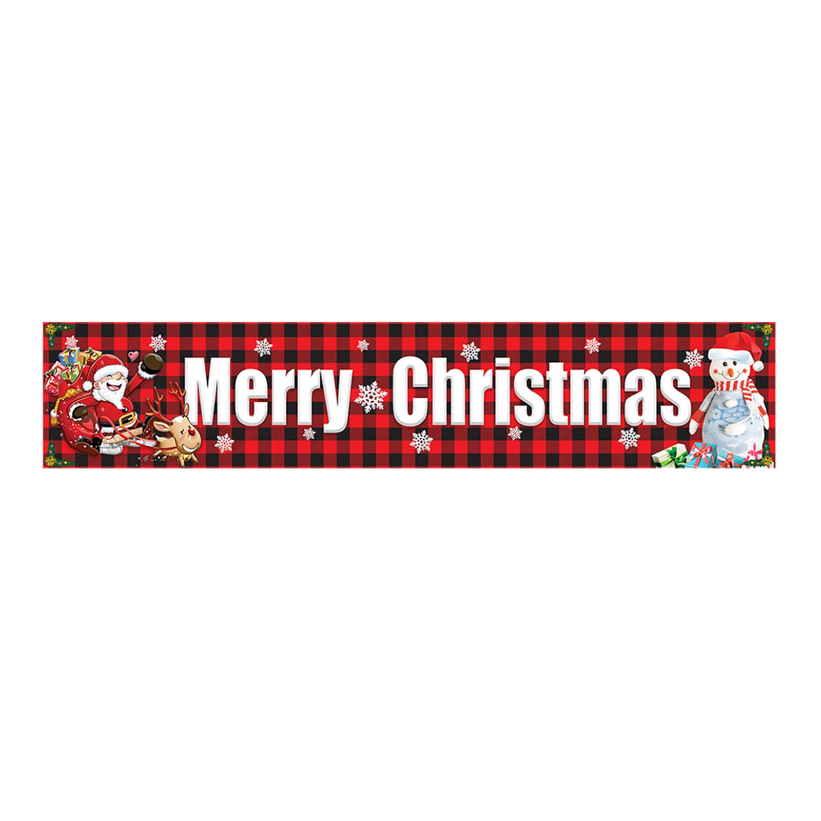 Christmas Banner Merry Christmas Yard Sign Decor For Home Indoor ...