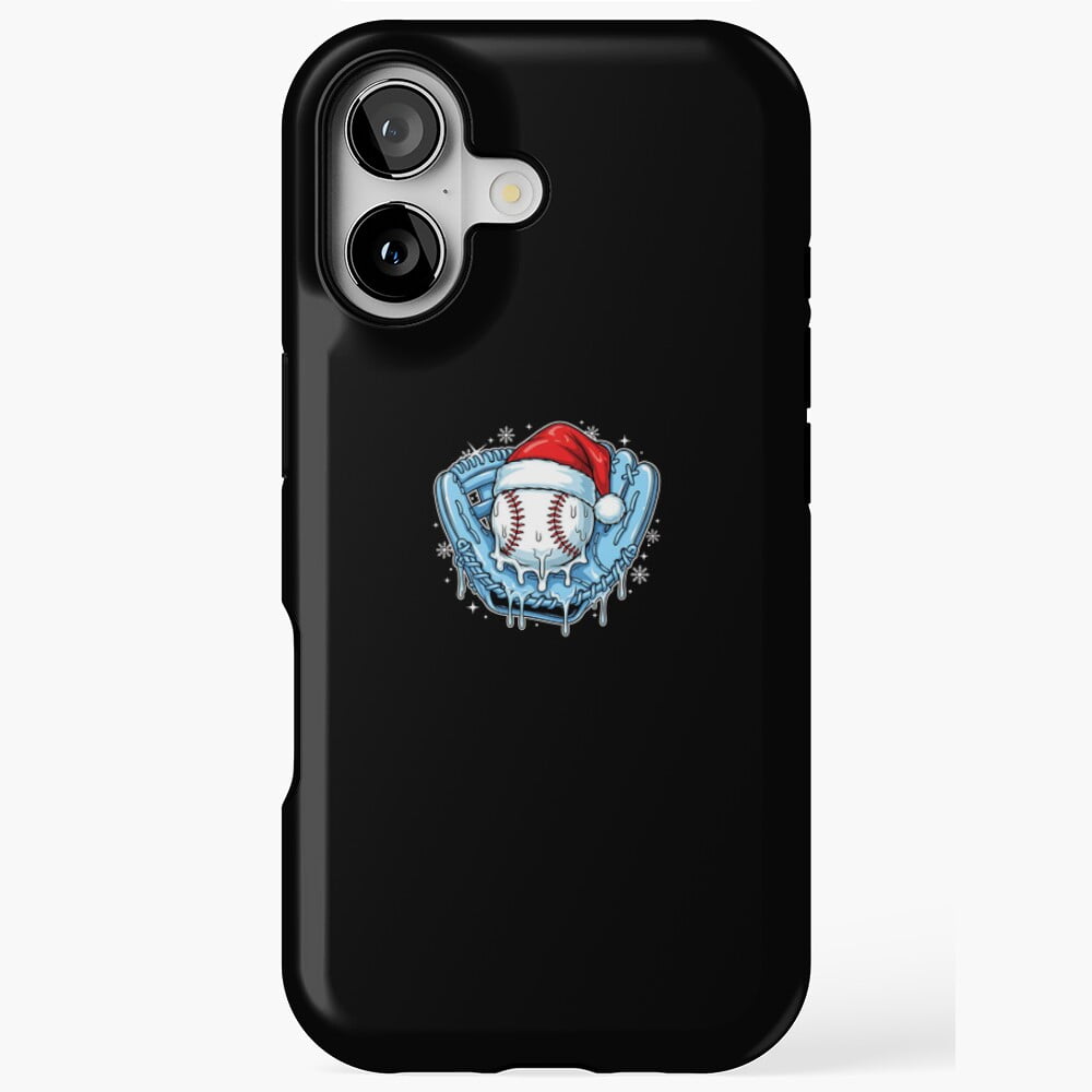 Christmas Baseball Gloves Ice Cream Drip Phone Case for iPhone 17 ...