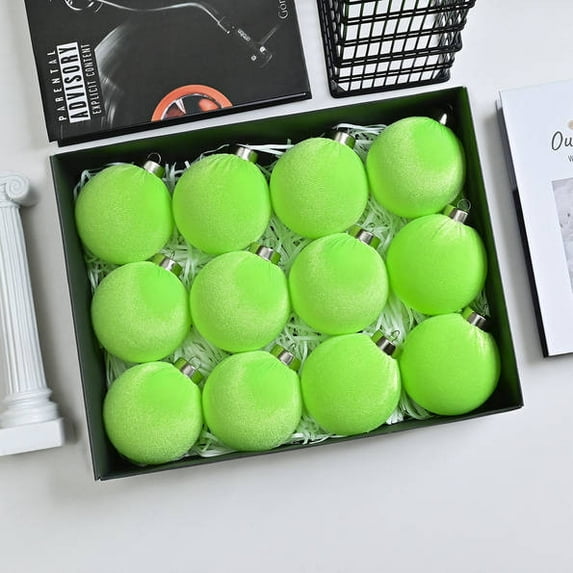 Christmas Baubles, 12pcs Christmas Ball Ornaments Shatterproof ...