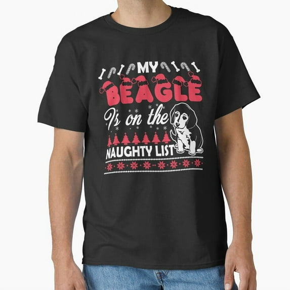 Christmas Beagle Christmas With A Funny Dog And A Holiday Vibe H14793 T ...