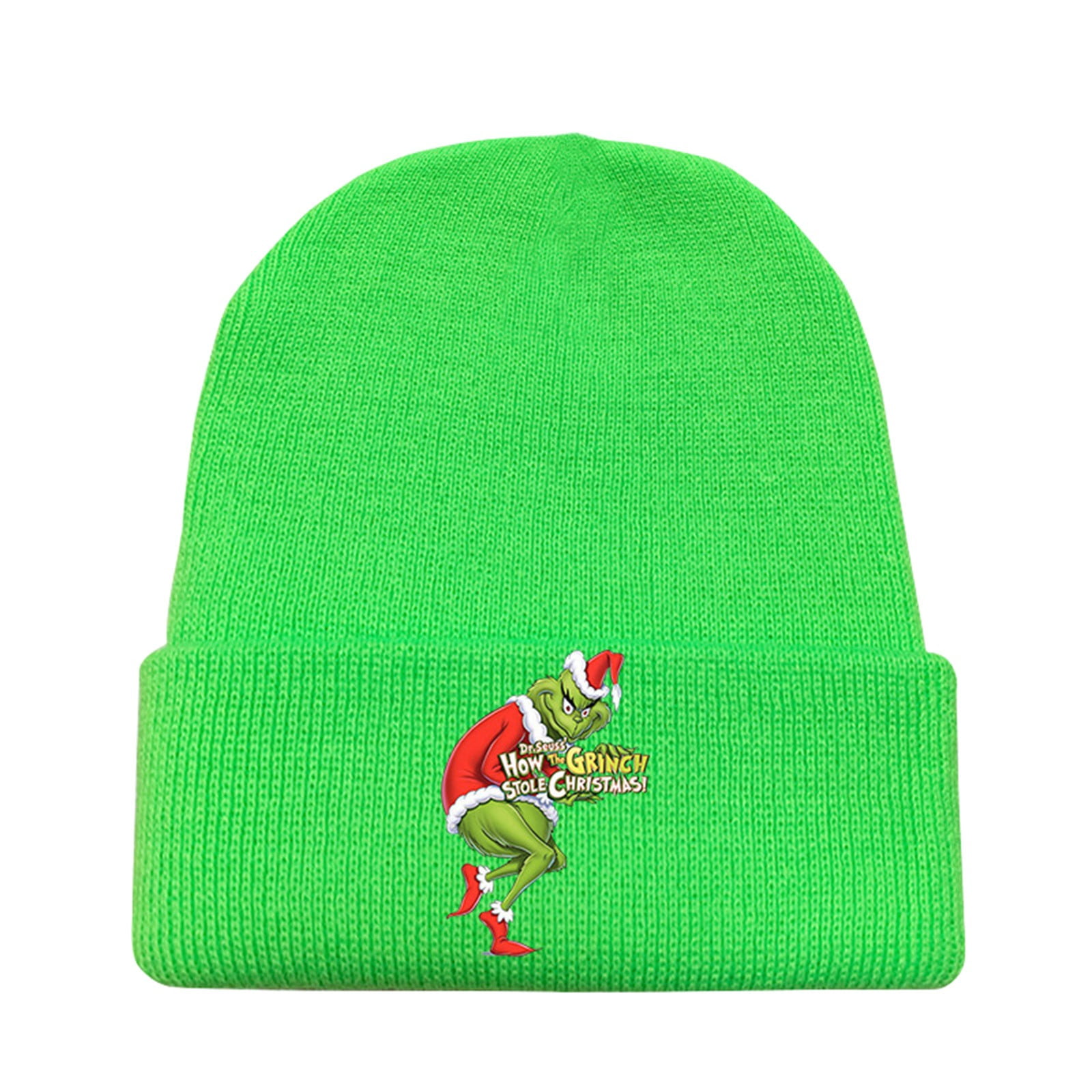 Christmas Beanie Hats for Men Women, Christmas Grinch Hat Christmas ...