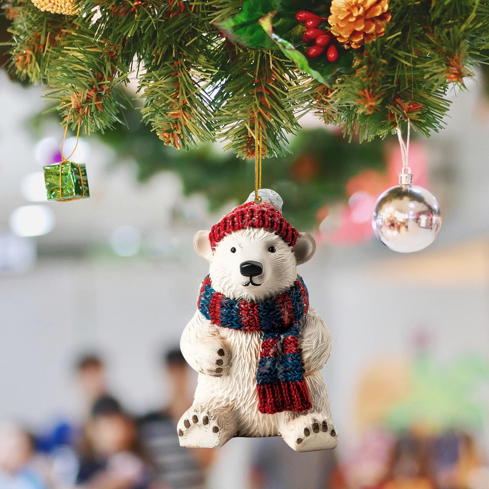 Christmas Bear Acrylic Pendant Christmas Polar Bear Pendant Christmas ... Christmas Bear Acrylic Pendant Christmas Polar Bear Pendant Christmas ...