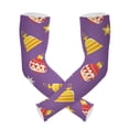 Christmas Bell Pattern UV Protection Cooling Arm Sleeves, Compression ...