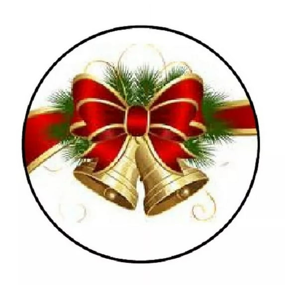 Christmas Bells #4 Sticker Phone Decal Water Bottle Stickers Car Decals ...