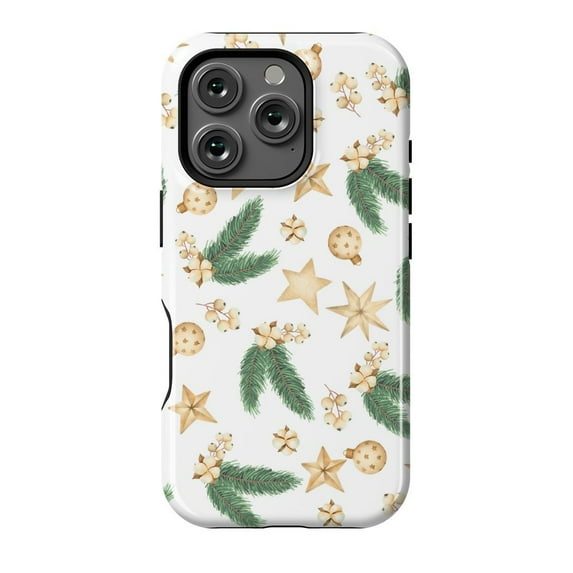 Christmas Bells Pattern Festive Joy Case 17 16 15 14 13 12 11 Pro Max ...