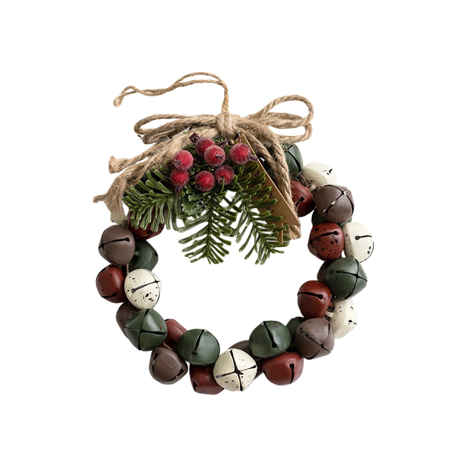 Christmas Bells for Decoration, Christmas Tree Wreath Bow Christmas ...