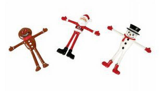 Christmas Bendable Figures (1 DOZEN / Assortment of Styles) - Walmart.com