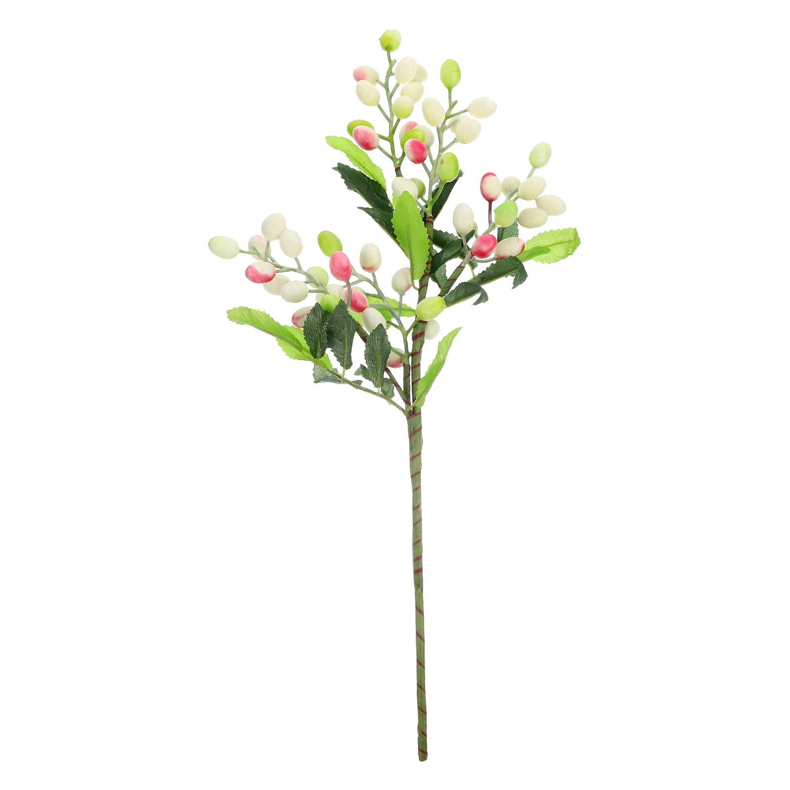 Christmas Berry Stem Stri Artificial Berry Stem DIY Craft Making Berry ...