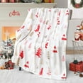 Christmas Blanket Christmas Tree Christmas Throw Blanket, Snowflake ...