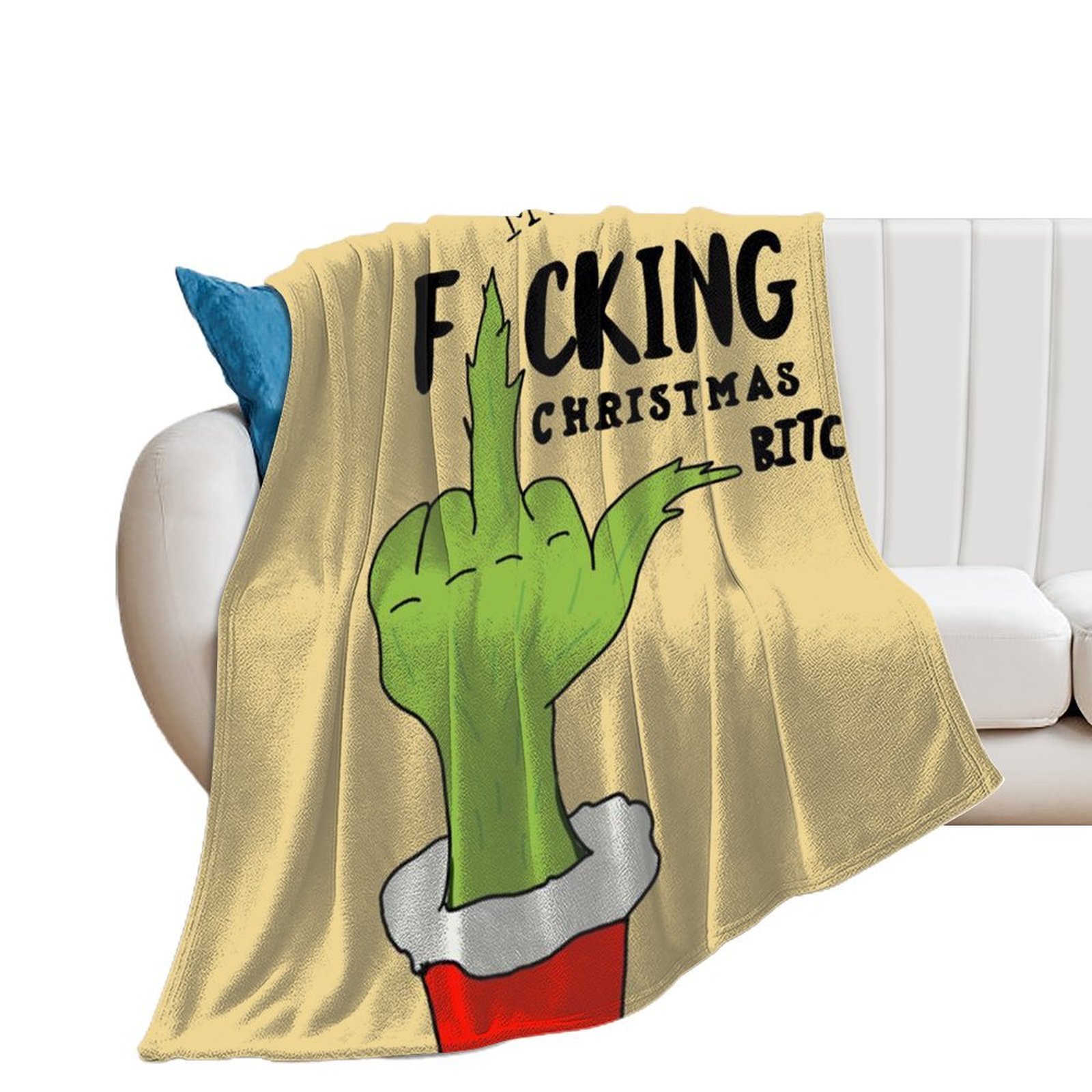 Christmas Blankets G.rinch Throw Blanket G.rinch Merch 60"*80"（150 ...